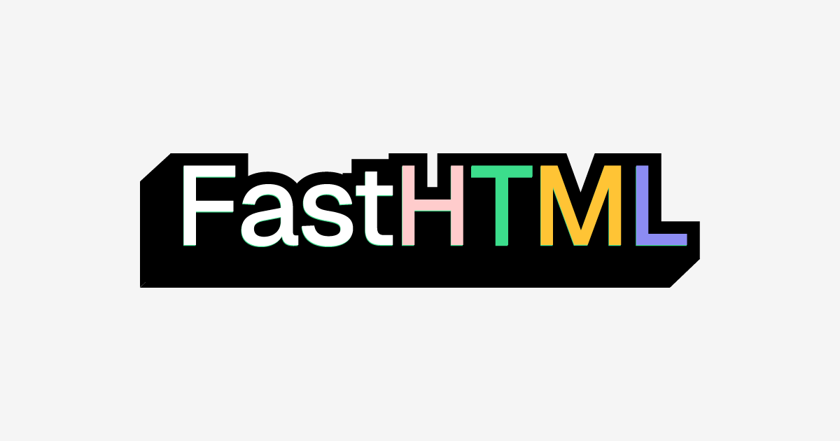 PythonのWebフレームワーク「FastHTML」とは？特長や簡単な使い方を解説 | MESCIUS.devlog - メシウス株式会社